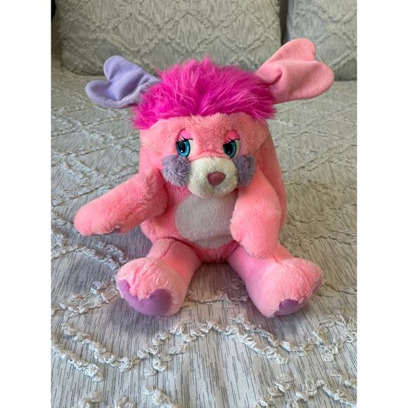 Care Bears | Toys | Vintage Pink Purple Party Popple Plush Doll Stuffed ...